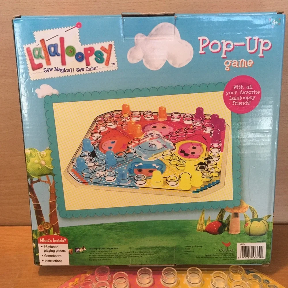 lalaloopsy | Toys | Trouble Pop Up Peg Game Lalaloopsy Doll Characters ...